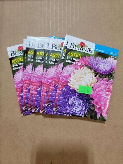 10 Packs Burpee Flower Seeds - Metzger Property Services LLC