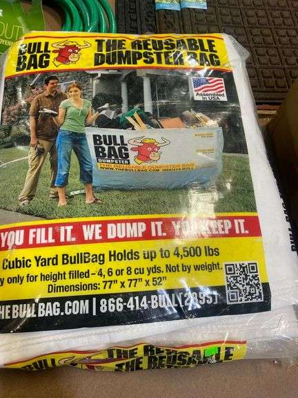 Bull Bag Reuseable Dumpster Bag - Metzger Property Services LLC