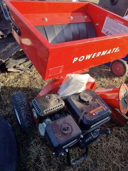 Powermate Chipper Shredder new never started - Metzger Property ...