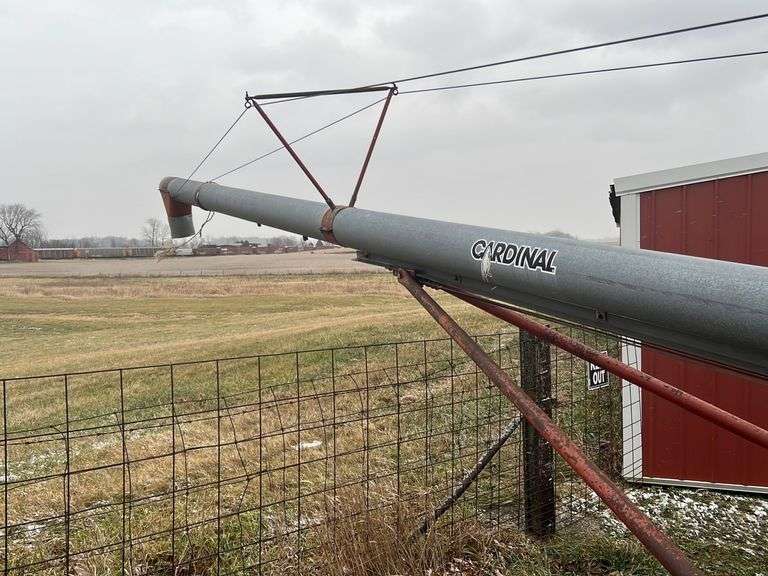 Cardinal Grain Auger 10”x58’ PTO drive hydraulic lift - Metzger ...