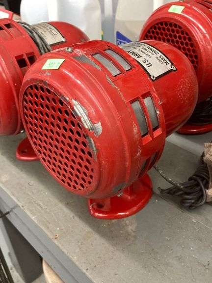 U.S Army Sirens, Mars Signal Light Co. Naples - Metzger Property ...