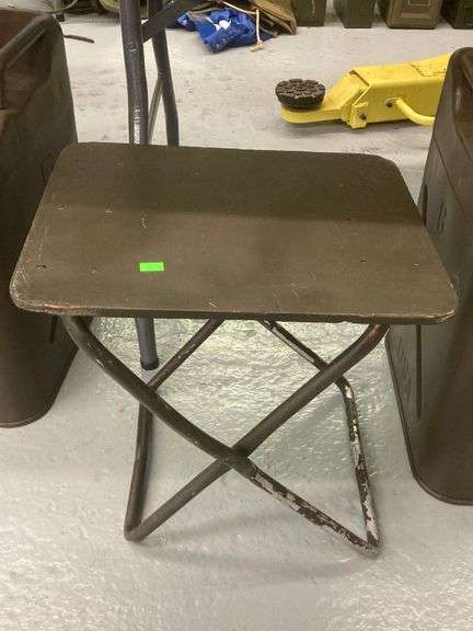Military Folding Table 15”x15”x12” - Metzger Property Services LLC