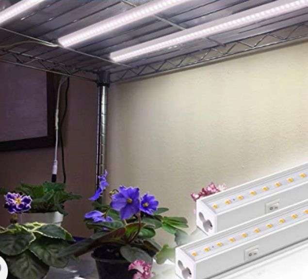 Barrina T5 Grow Lights, Full Spectrum, 2ft 80W (8 x 10W, 500W ...