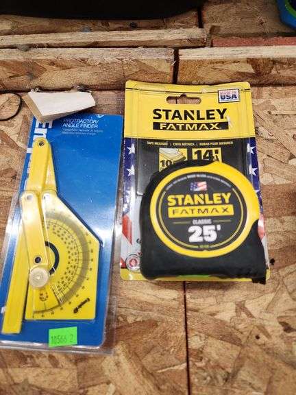 25' Stanley tape measure and angle finder - Metzger Property Services LLC