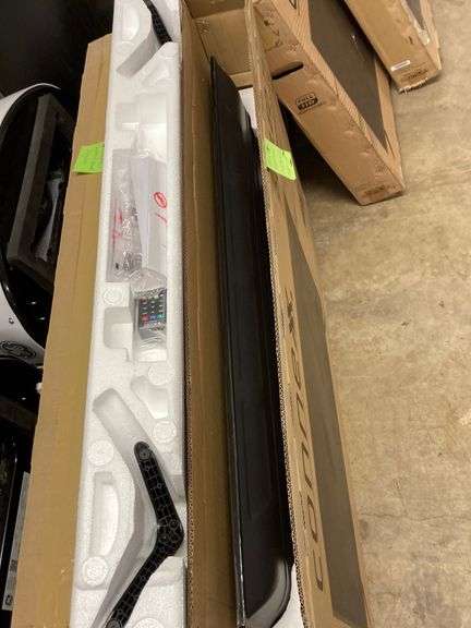 Connex 50” LED TV,remote,legs with TV,small scratch on right side ...