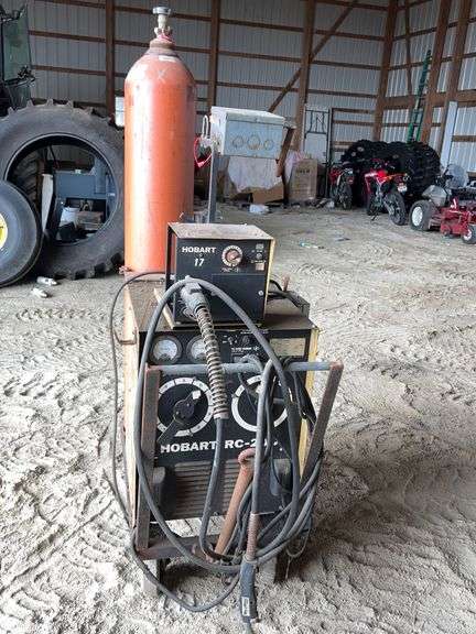 Hobart RC-200 Wire Mig Welder with cart - works good (tank not included ...