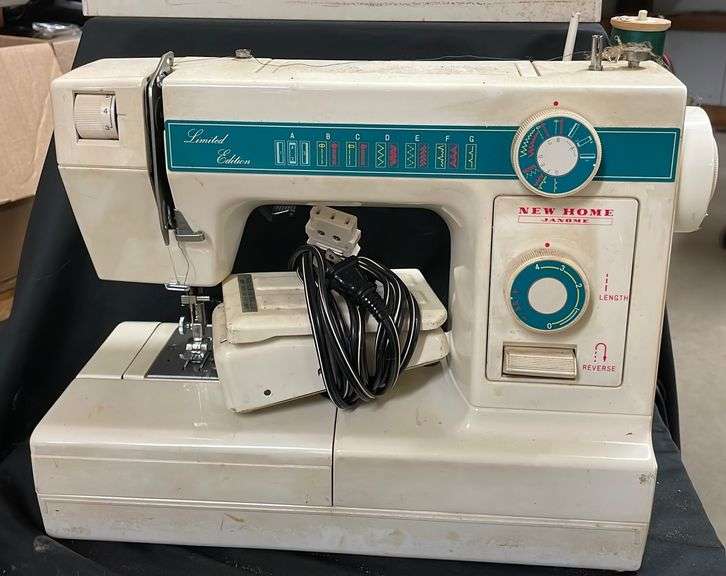 Janome md. 108 New Home Portable Sewing Machine - Metzger Property ...