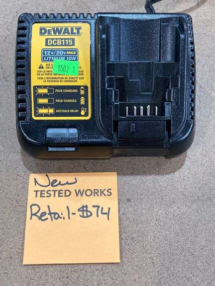 Dewalt DCB115 12V/20V Battery Charger - Metzger Property Services LLC