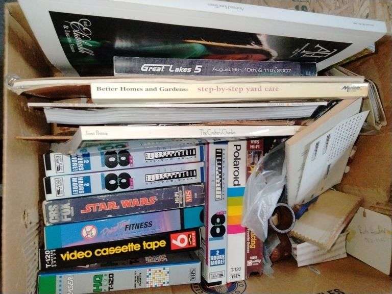 Books, VHS Tapes - Metzger Property Services LLC