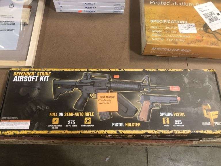 Defender Strike airsoft kit —missing ammo - Metzger Property Services LLC