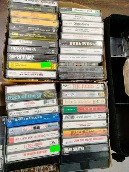 Cassette tape collection - Metzger Property Services LLC