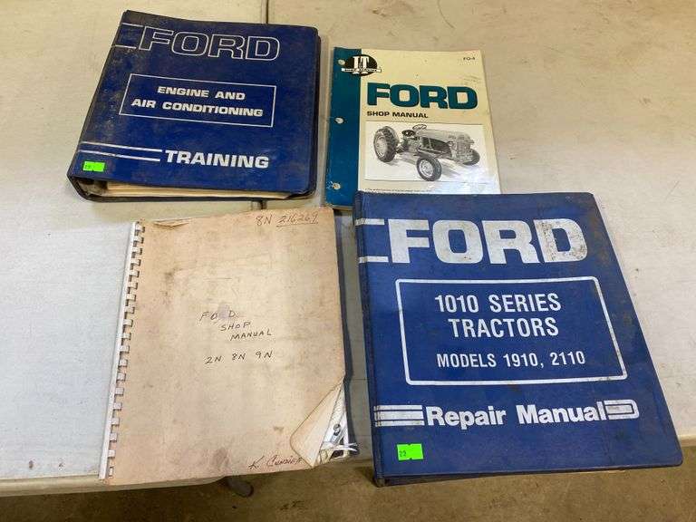 Ford manuals and binders - Metzger Property Services LLC