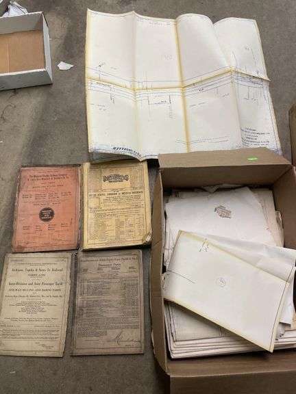 Vintage railroad fare books And tariff books, they were official ...