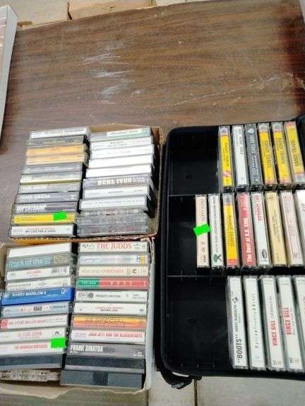 Cassette tape collection - Metzger Property Services LLC