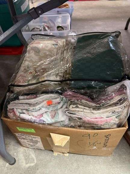 Home Decor, Assorted Tablecloths, Tupperware - Metzger Property ...