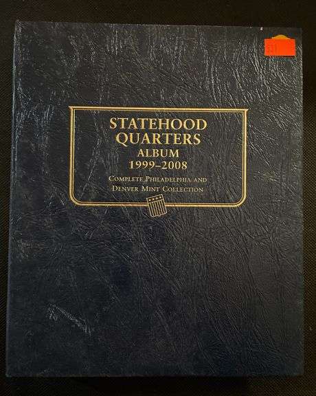 Statehood Quarters Album 1999-2008 - Complete Set - Metzger Property ...