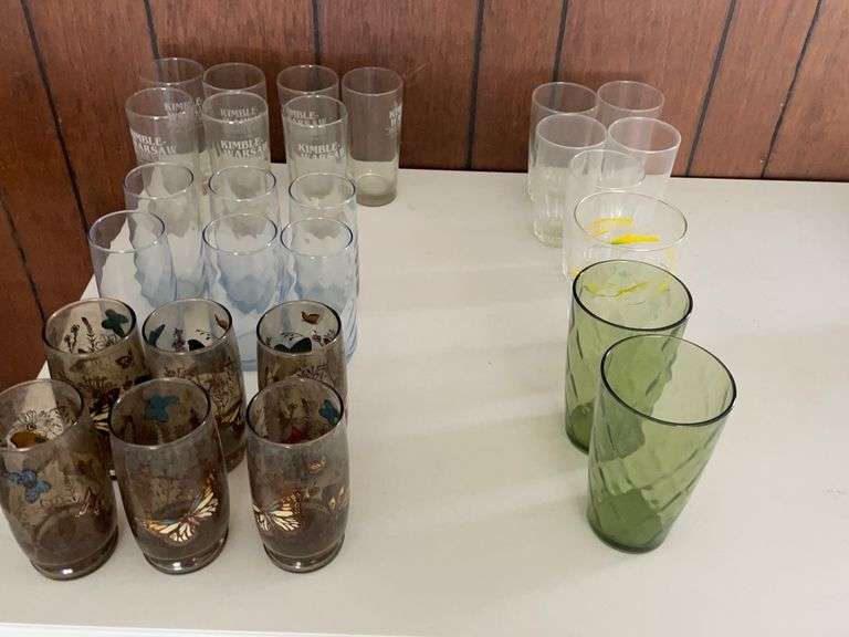 Variety of drinking glass sets - Metzger Property Services LLC