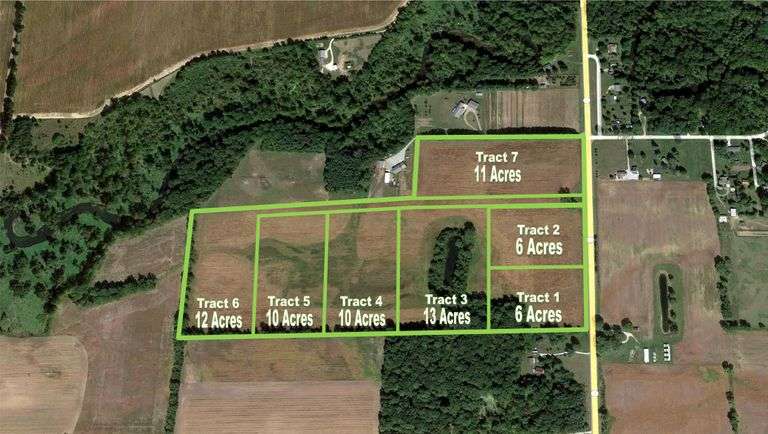 68+/- ACRES OF CROPLAND & WOODS OFFERED IN 7 TRACTS! SELLING REGARDLESS ...