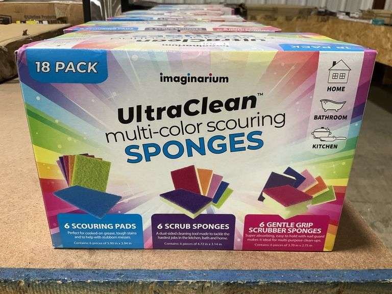 18 pack multi-color scouring sponges - Metzger Property Services LLC