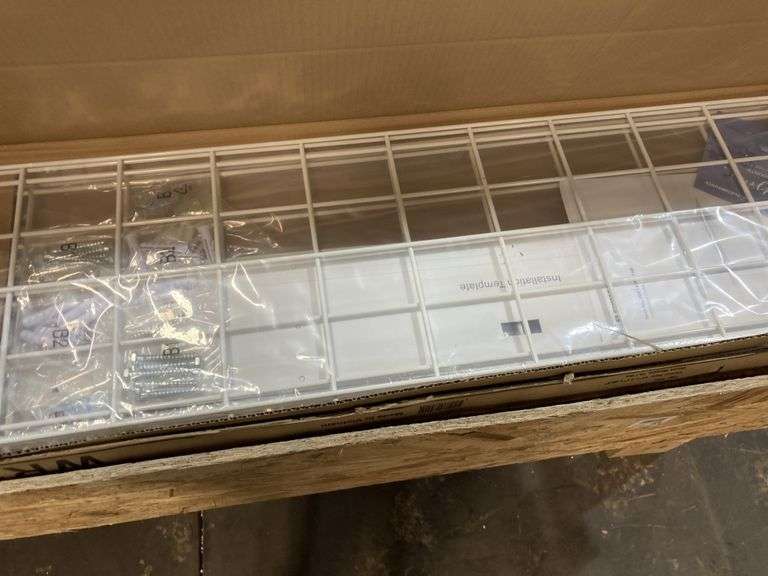 1ft. x 4 ft. white wall shelf - Metzger Property Services LLC