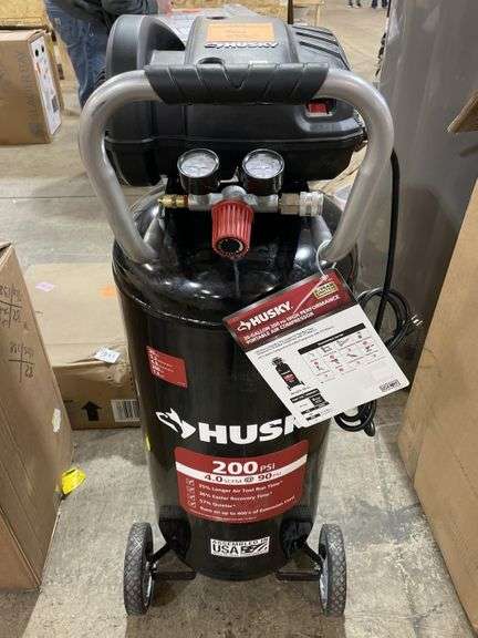 Husky 20 gallon portable air compressor - Metzger Property Services LLC