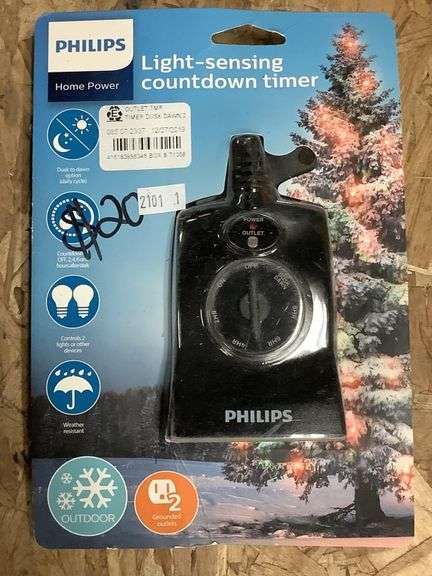 Philips light sensing countdown timer - Metzger Property Services LLC