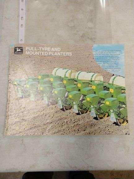 John Deere Planters Advertising Brochure - Metzger Property Services LLC