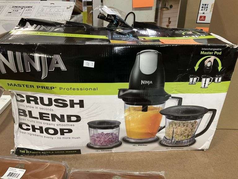 Ninja prep professional, missing middle and master pod - Metzger ...