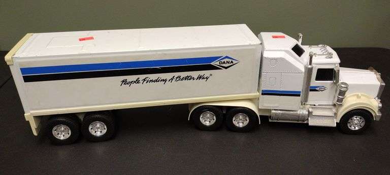 Dana trucking semi and trailer, trailer is metal - Metzger Property ...