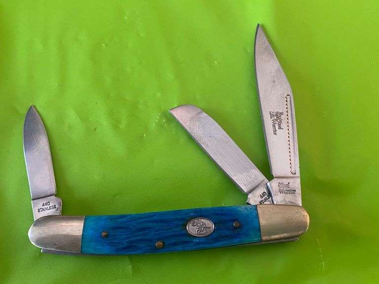Steel Warrior 440 Stainless pocket knife - Metzger Property Services LLC