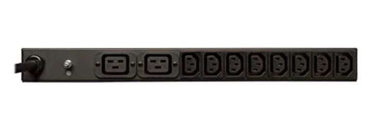 Tripp Lite Basic PDU, 14 Outlets (12 C13, 2 C19), 208/240V, NEMA L6-20P ...