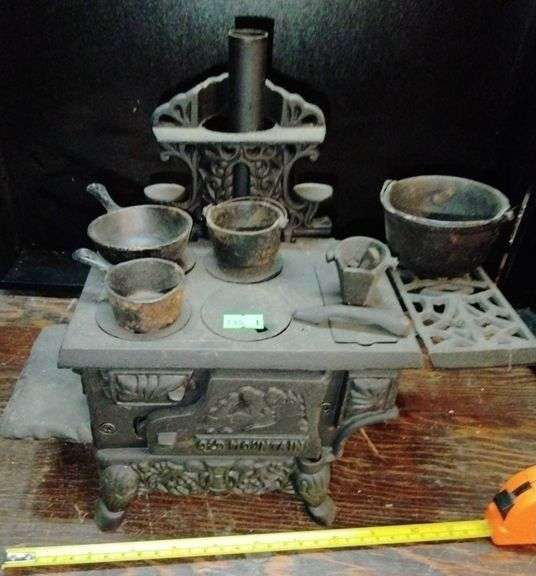 Cast Iron salesman sample stove - Metzger Property Services, LLC