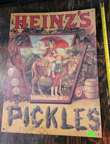 Heinz’s Pickle Metal Sign - Metzger Property Services LLC