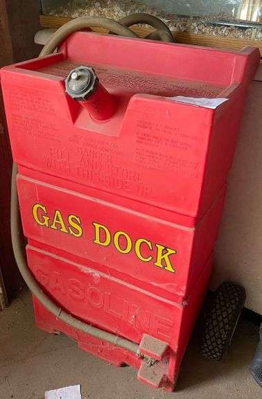 Gas Dock Plastic Roller Tank - Metzger Property Services LLC