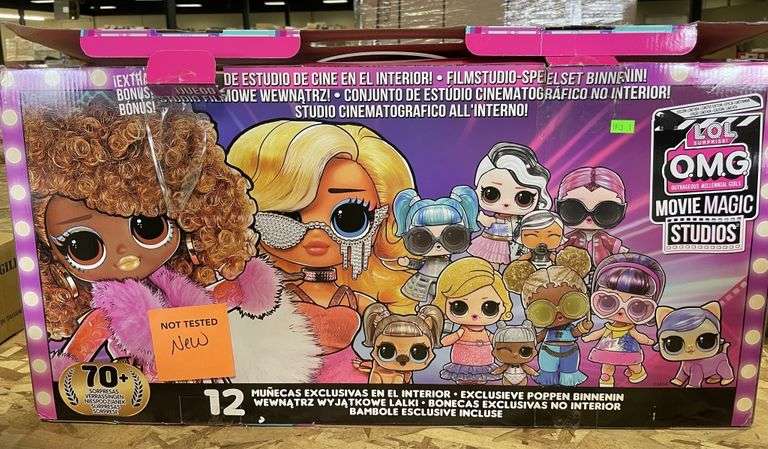 LOL Surprise OMG Movie Magic Studios with 70+ Surprises, 12 Dolls ...