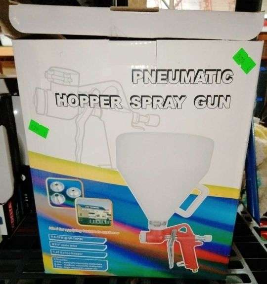 Pneumatic hopper spray gun - Metzger Property Services LLC