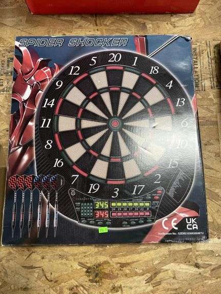 Spider Shocker Electronic Dart Board - Metzger Property Services LLC