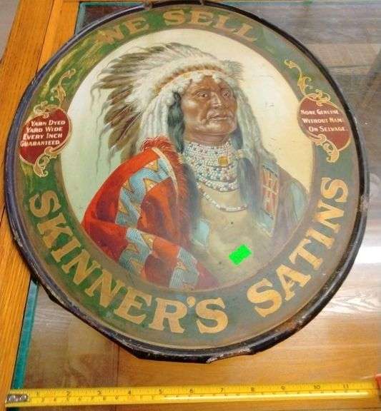 Native American advertising sign - Metzger Property Services LLC