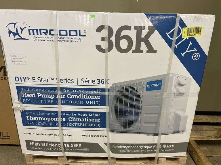 Mr Cool 36K heat pump air conditioner - Metzger Property Services LLC