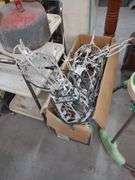 Leaping deer lighted yard decor - Metzger Property Services LLC