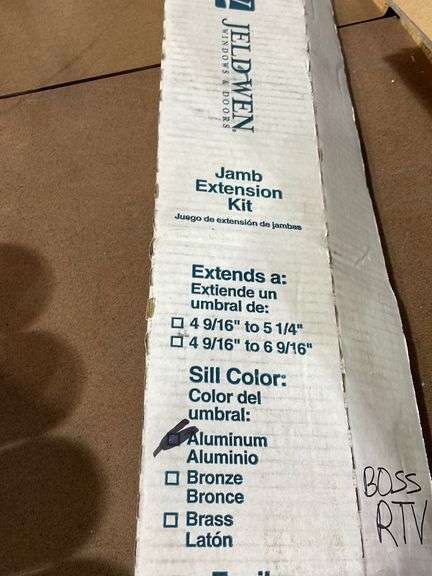 Jeldwen entry door jamb extension kit - Metzger Property Services LLC