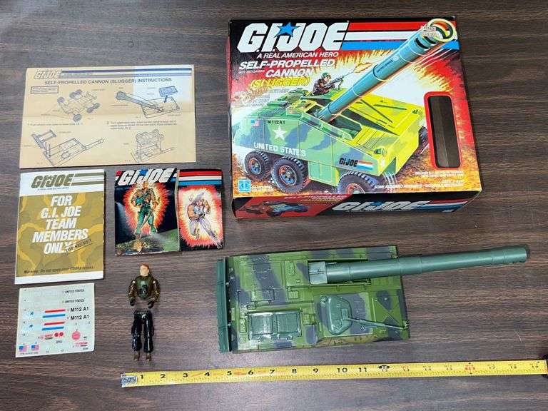 G.I. Joe A Real American Hero Self-Propelled Cannon (Slugger) with ...