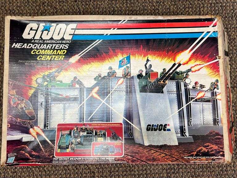 G.I. Joe A Real American Hero Headquarters Command Center Fully ...