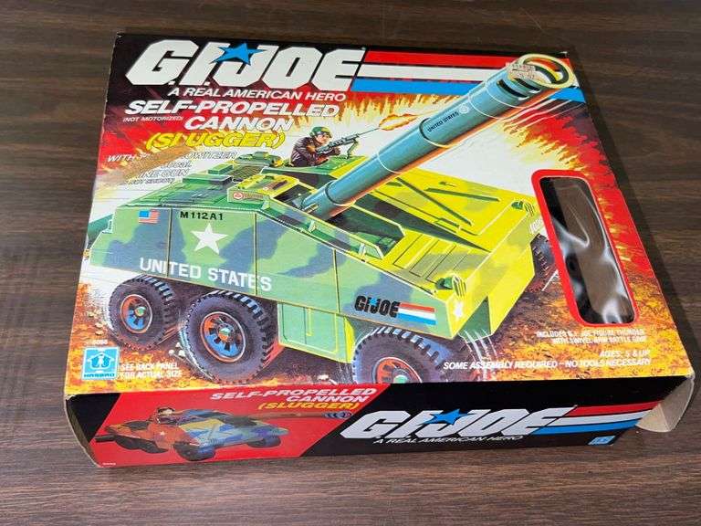 G.I. Joe A Real American Hero Self-Propelled Cannon (Slugger) with ...
