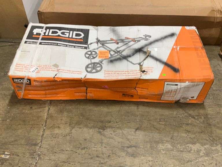 Ridgid Universal Mobile Miter Saw Stand - Metzger Property Services LLC