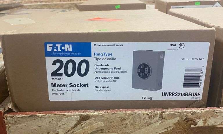 Eaton 200 amp Overhead/ Underground Feed - Metzger Property Services LLC