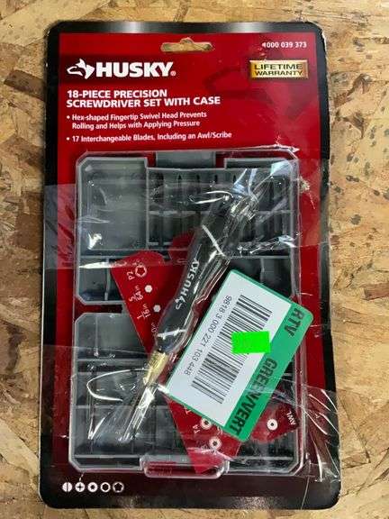 Husky 18 pc. Precision screwdriver set with case - Metzger Property ...