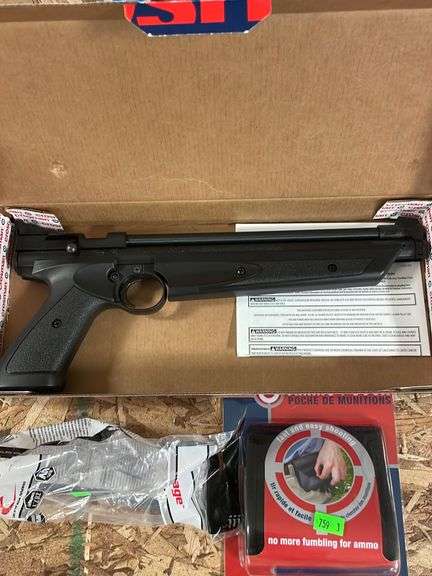 Crosman American Classic Multi Pump Pneumatic Pellet Air Pistol, Black ...