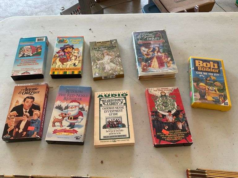Assorted Children's and adult VHS tapes - Movies - Metzger Property ...