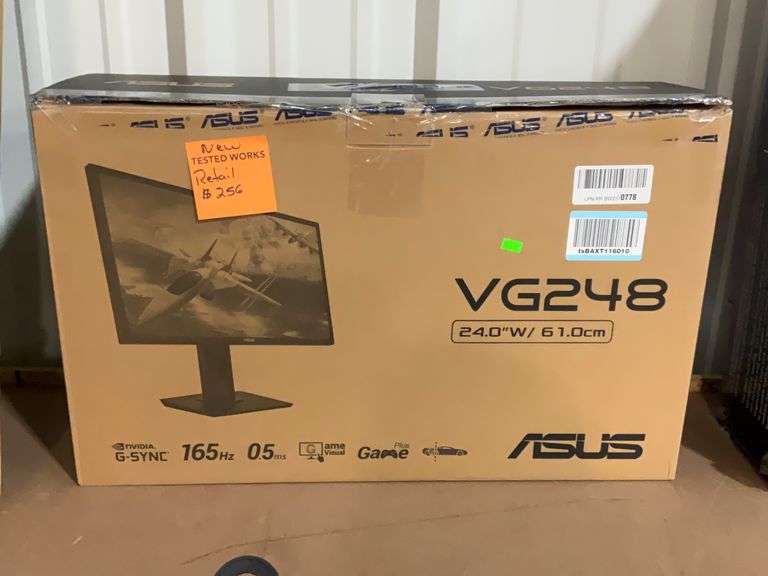 ASUS VG248QE 24" Full HD 1920x1080 144Hz 1ms HDMI Gaming Monitor ...